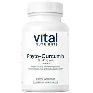 VITAL NUTRIENTS Phyto-curcumin Plus 60 Capsules - One-color