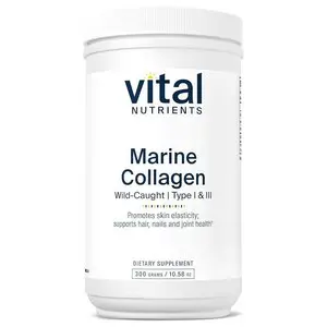 VITAL NUTRIENTS Marine Collagen Wild-caught Type I And Iii 300 Grams - One-color