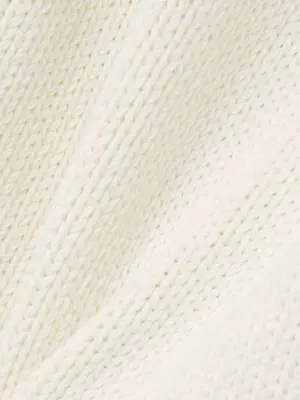 Alaïa Sleeveless Wool Turtleneck Sweater - White