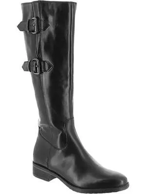 Clarks Tamro Spice Womens Leather Tall Kneehigh Boots - Black