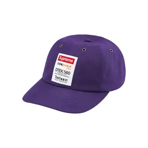 Supreme Cordura Teflon Label 6-panel Cap - Purple