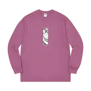 Supreme X The Crow Long-sleeve Tee 'plum - Purple