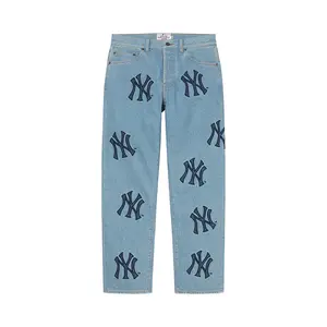 Supreme X New York Yankees Regular Jean - Blue