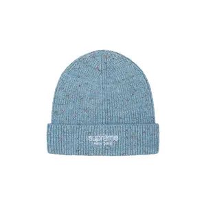 Supreme Rainbow Speckle Beanie - Blue