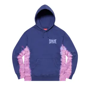 Supreme Bleached Hooded Sweatshirt - Blue