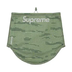 Supreme Windstopper Neck Gaiter 'olive Grid Camo - Green