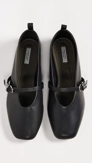 Rag & Bone Spire Mary Janes - Black