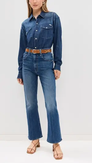 MOTHER The Scooter Ankle Jeans