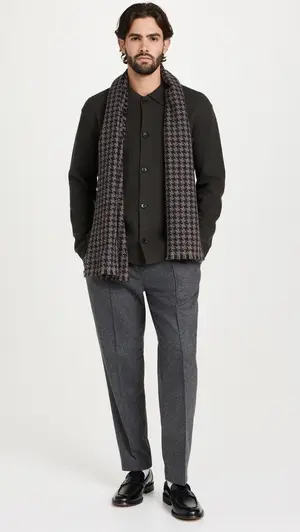 Nn07 Jonas Full Button Sweater - Dark Army