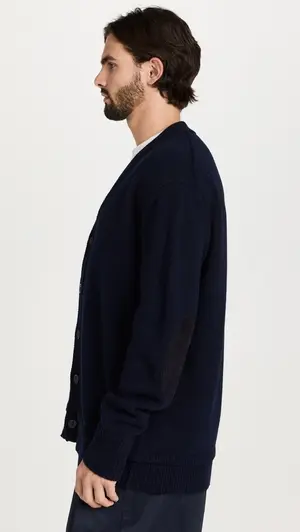 MAISON MARGIELA Elbow Patch Cardigan