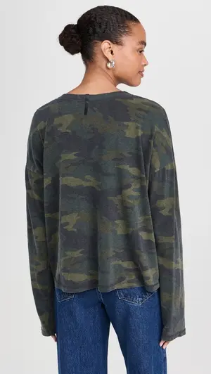 ASKK NY Printed Long Sleeve Top