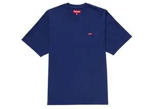 Supreme Small Box Tee Shirt - Navy Blue