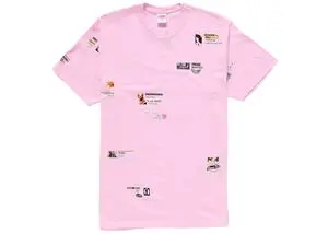 Supreme Upset Tee Shirt - Light Pink