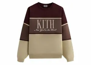 Kith Panelled Nelson Crewneck Sweatshirt