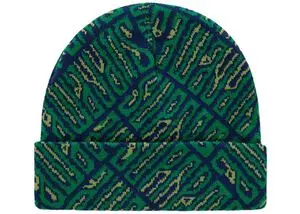 Supreme Funk Spellout Beanie - Green