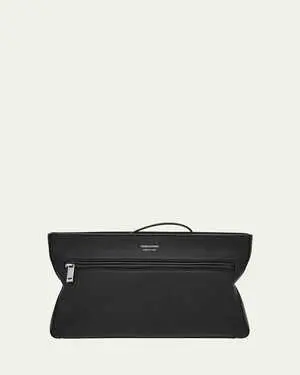FERRAGAMO Calfskin Crossbody Bag - Nero