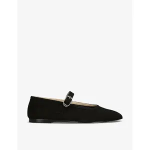 Le Monde Beryl Mary Jane Square-toe Suede Pumps