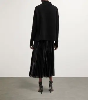 ALLSAINTS Spark 2-in-1 Midi Dress