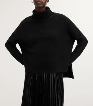 ALLSAINTS Spark 2-in-1 Midi Dress