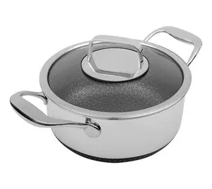 LIVWELL Diamondclad 3 Quart Hybrid Nonstick Pot With Lid - One-color
