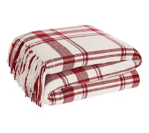 TRULY SOFT Plaid Chenille 50x70 Throw