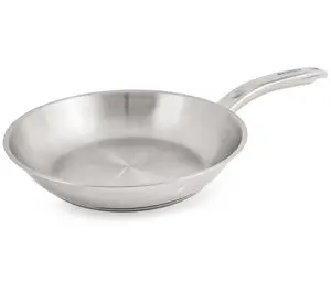 BERGHOFF Belly Shape 18/10 Stainless Steel 9.5' Fry Pan - Silver