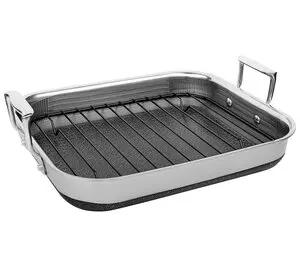 LIVWELL Diamondclad Hybrid Nonstick Roasting Pa N With Rack - One-color
