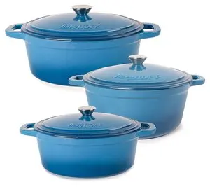 BERGHOFF Neo 6pc Cast Iron Dutch Oven Cookware Et With Lids - One-color