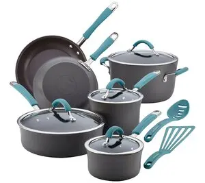 RACHAEL RAY Cucina Hard-anodized 12-piece Cookw Are Set - One-color