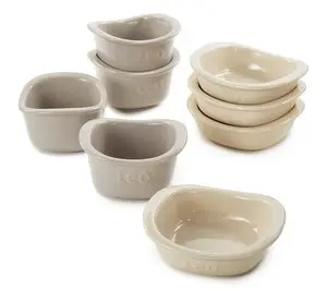 BERGHOFF Balance Stone 8pc Square Ramekin Set