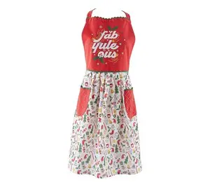 DESIGN IMPORTS Fab-yule-ous Apron