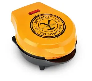 SELECT BRANDS Yellowstone Mini 4' Waffle Maker - One-color