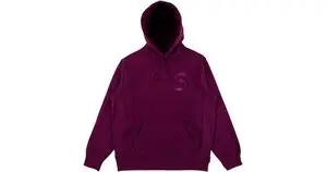 Supreme Tonal S Logo Hoodie - Plum