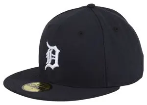 New Era Retro Onfield Detroit Tigers Home 59fifty Fitted Cap - Black