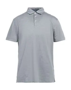HACKETT Polo Shirt Size Lyocell, Cotton, Elastane - Blue