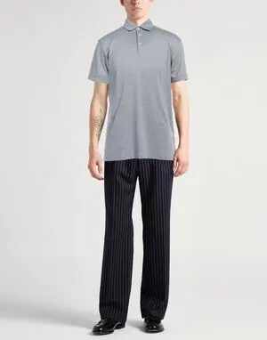 HACKETT Polo Shirt Size Lyocell, Cotton, Elastane - Blue