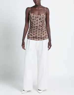 Pinko Woven Polka-dot Sleeveless Top - Pink