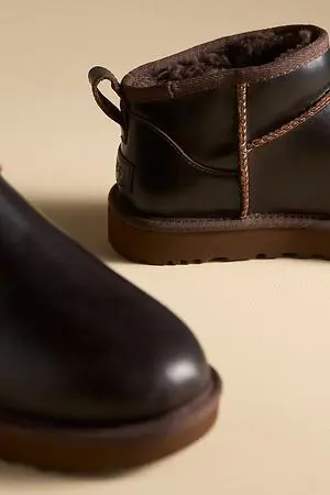 UGG Classic Ultra Mini Leather Boots