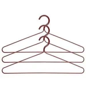 HAY Colour Hangers Set Of 3 - Maroon Red