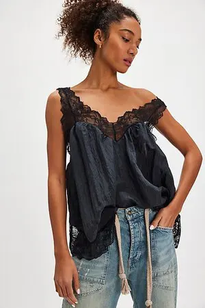 Free People Lace Up Tops