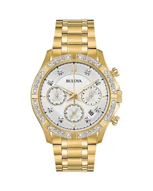 Bulova Classic Chronograph 42mm - Silver/gold