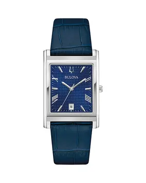 Bulova Classic Sutton Watch, 29mm X 41mm - Blue