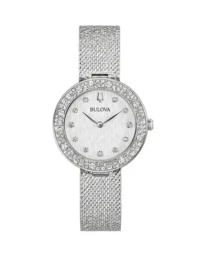 Bulova Classic Phantom Watch, 32mm - Silver