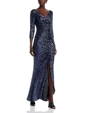Chiara Boni La Petite Robe Akinari Sequin Gown