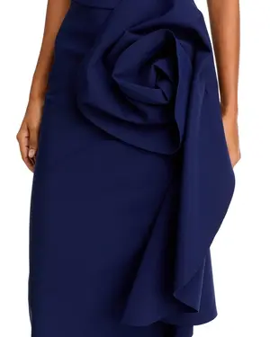 Chiara Boni La Petite Robe Off-the-shoulder Cocktail Dress