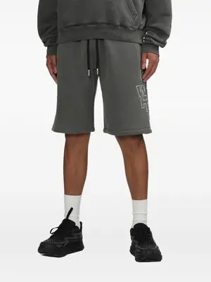 Off-White Cotton Jersey Shorts