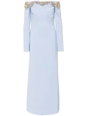 Costarellos Textured Evening Dresses