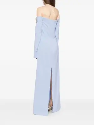 Costarellos Meline Gown - Blue