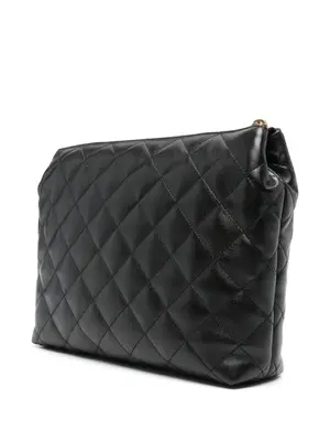 Saint Laurent Cassandre Quilted Makeup Bag