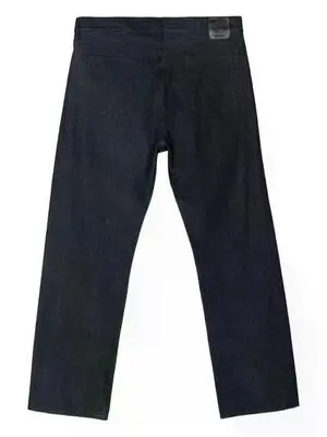 Off-White Embroidered Logo Jeans